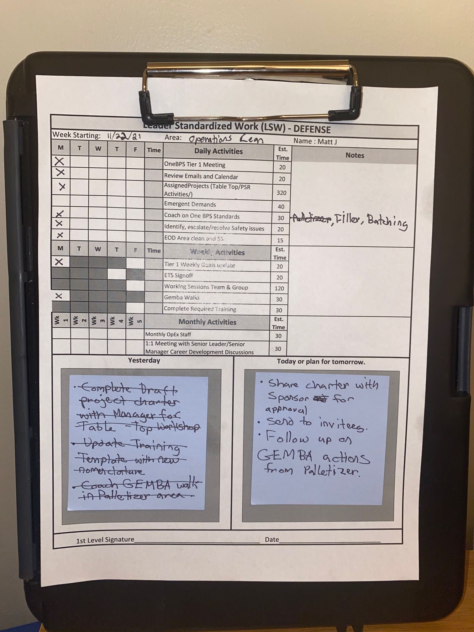 Leader-Led: Leader Standard Work (LSW) and Standard Work for Leaders.